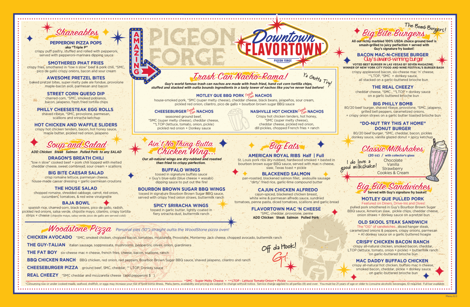Guy Fieri's Downtown Flavortown | Pigeon Forge Tennessee