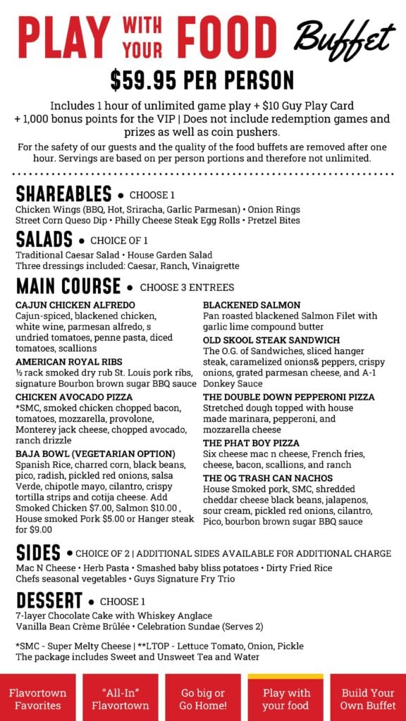 Parties & Events | Downtown Flavortown